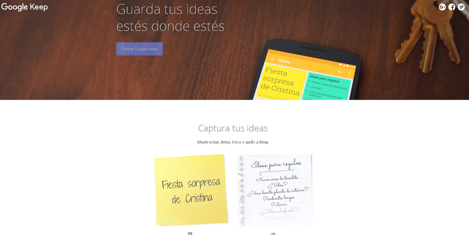 Google Keep | Blog HostDime Perú, Servidores dedicados