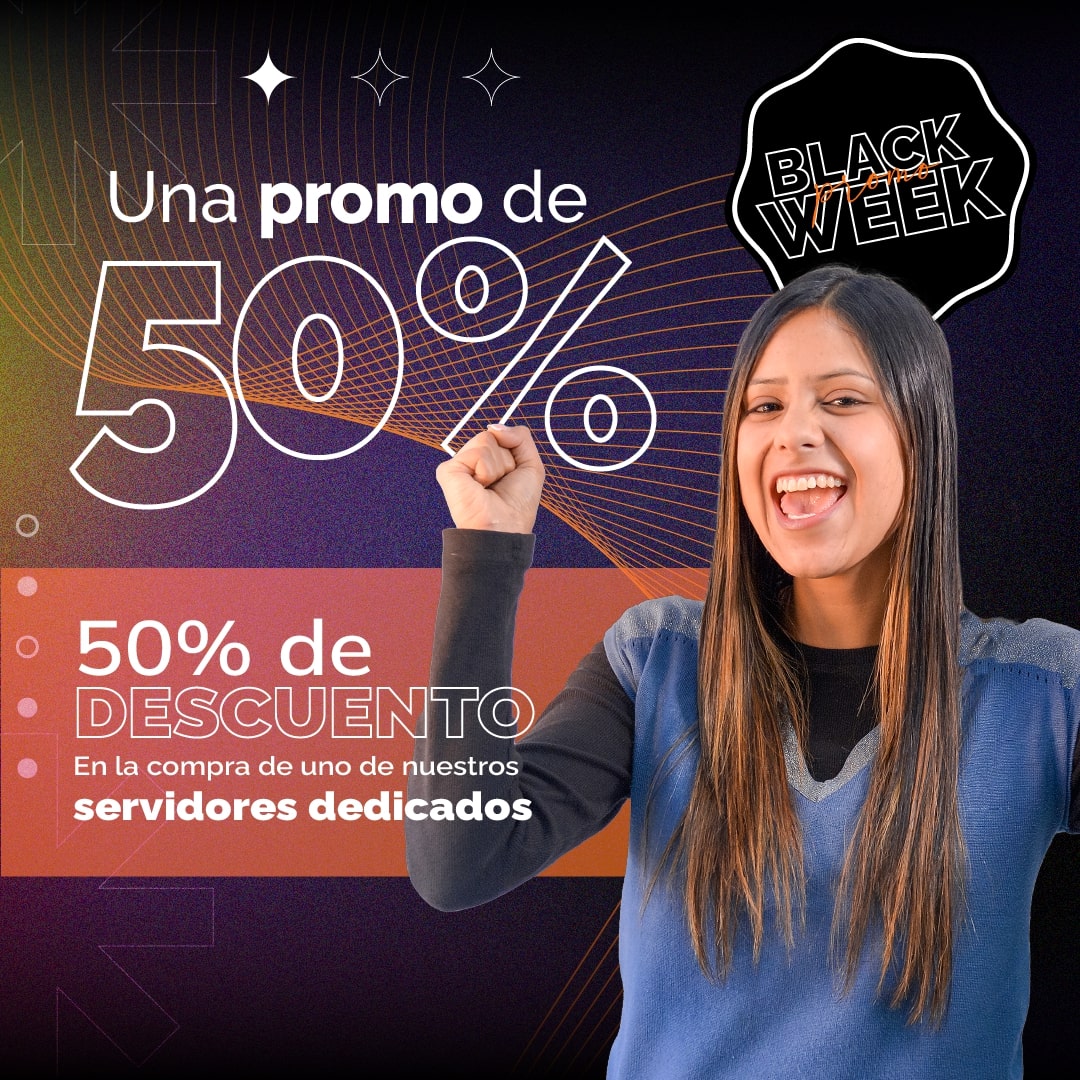 Black Week- Promo aniversario- Modal 01 | Blog HostDime Perú ...